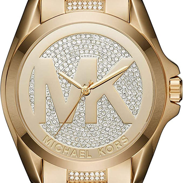 Michael Kors Bradshaw Gold Tone Pave Women s Watch MK6487 Watches of Australia