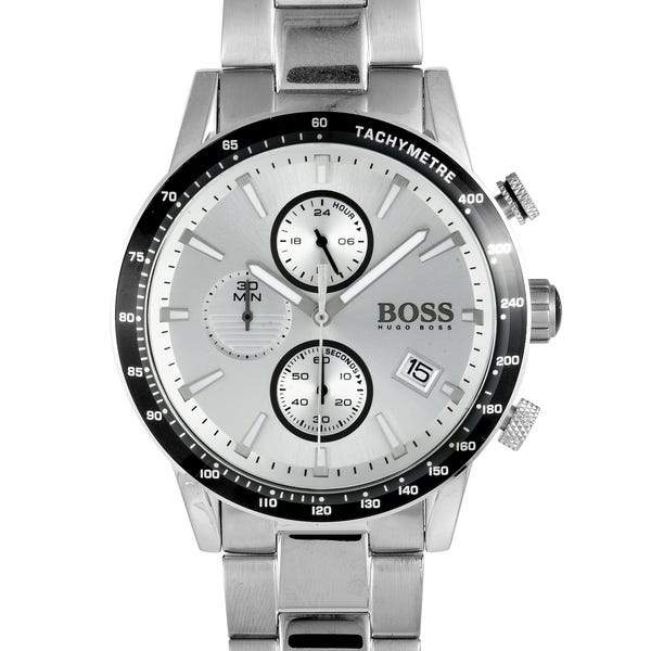 Hugo Boss Rafale Chronograph Silver Dial Men's Watch 1513511 – Watches ...
