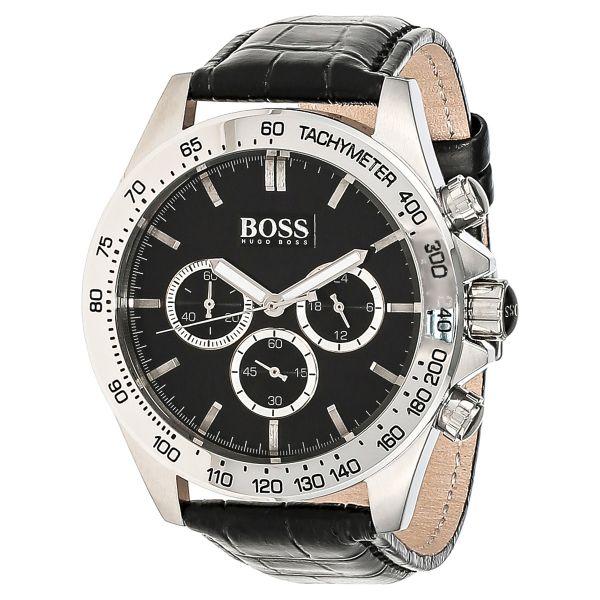 Hugo Boss Ikon Chronograph Black Dial Men's Watch 1513178 – Watches of ...